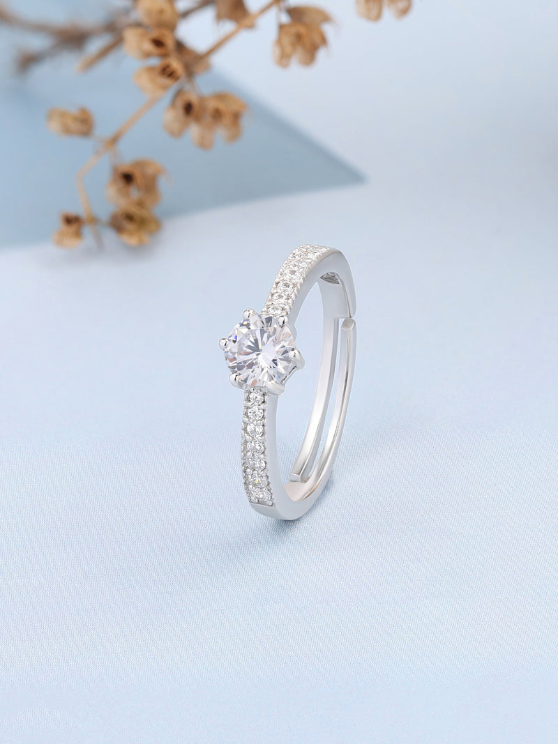 Buy Silver Adjustable Rings for Women – Ornate Jewels