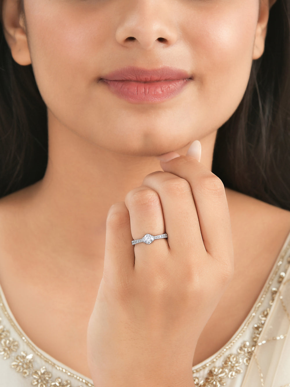 Buy Solitaire Rings for Women at Ornate Jewels